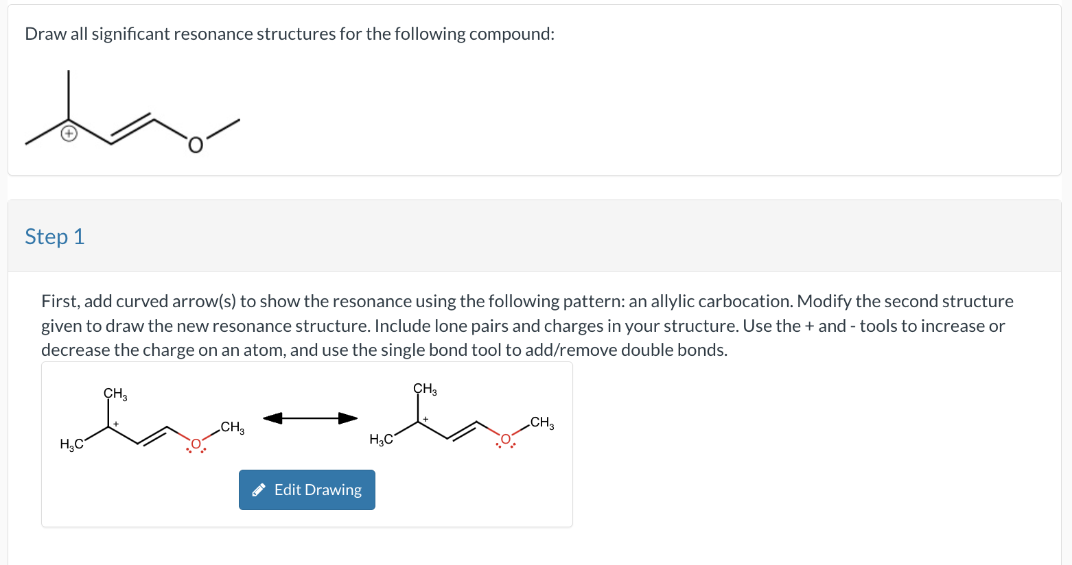 Solved Draw all significant resonance structures for the | Chegg.com