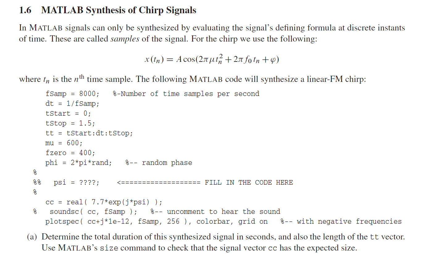 Solved i just need the psi code that is missing in the code. | Chegg.com