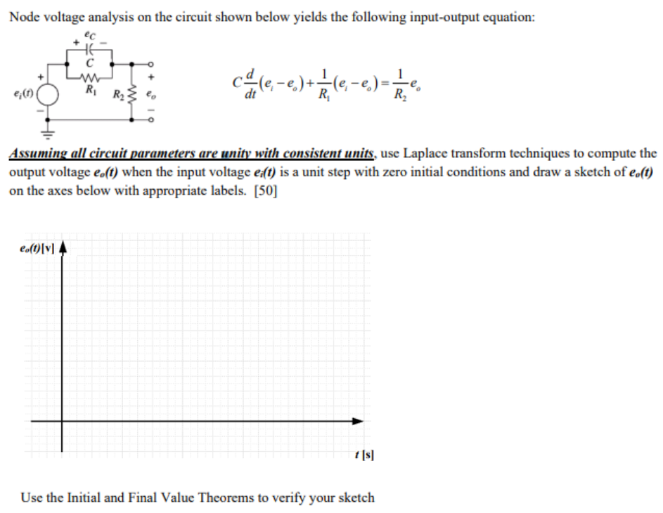 Solved Node voltage analysis on the circuit shown below | Chegg.com