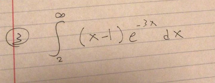 Solved 3 Evaluate The Improper Integral Chegg
