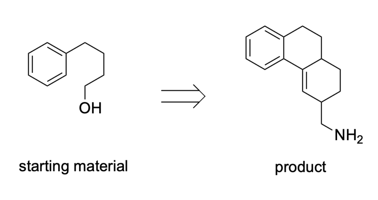 Solved OH NH2 starting material product | Chegg.com