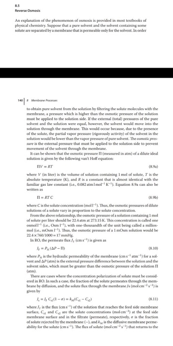 8.6 The apparent reflection coefficient (Cso Csp)/s | Chegg.com
