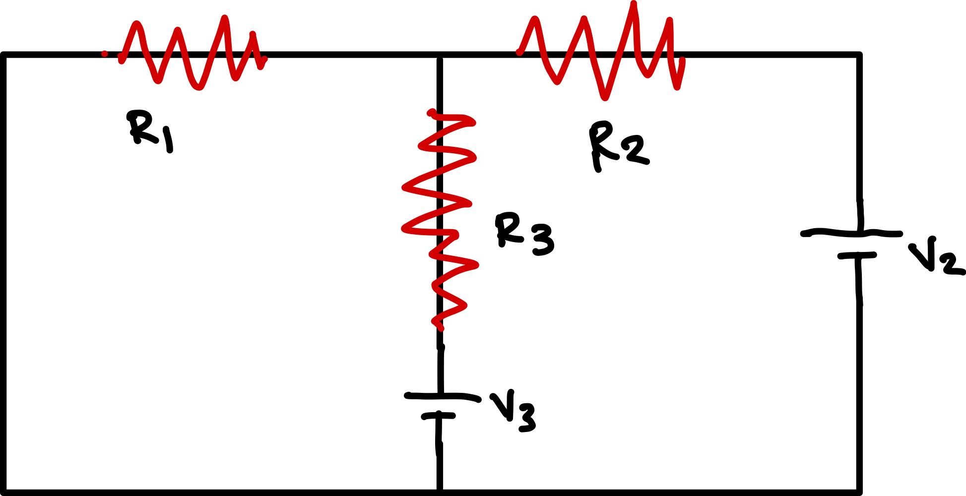 Solved Find the current in the R2 resistor in the drawing | Chegg.com