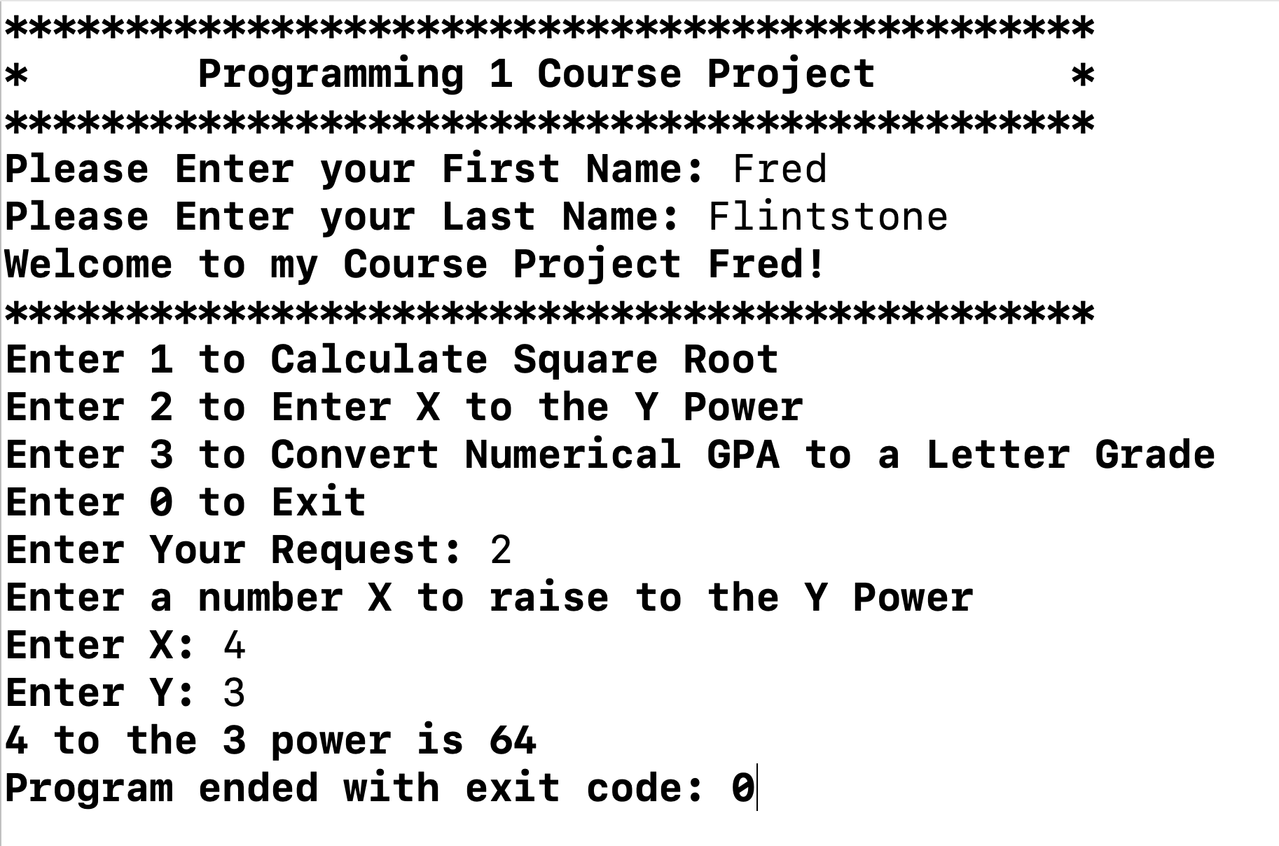 Solved IN C++ CREATING A Switch statement Menu to prompt the | Chegg.com