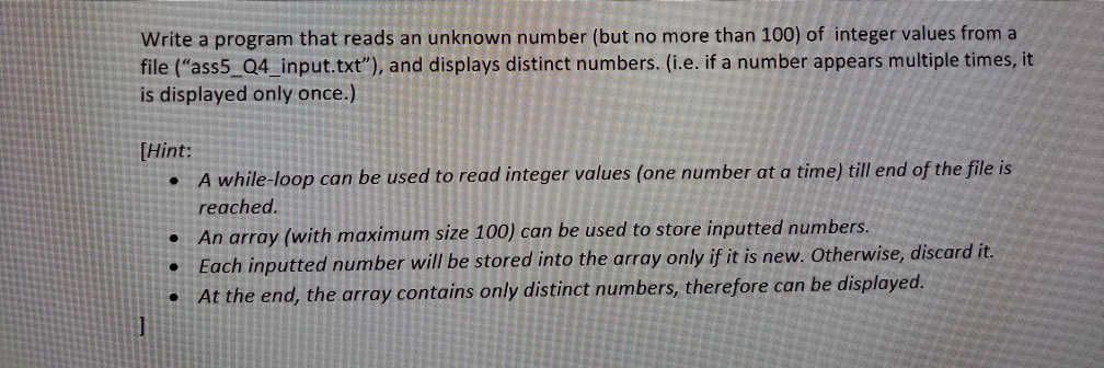 Solved Write a program that reads an unknown number (but no | Chegg.com