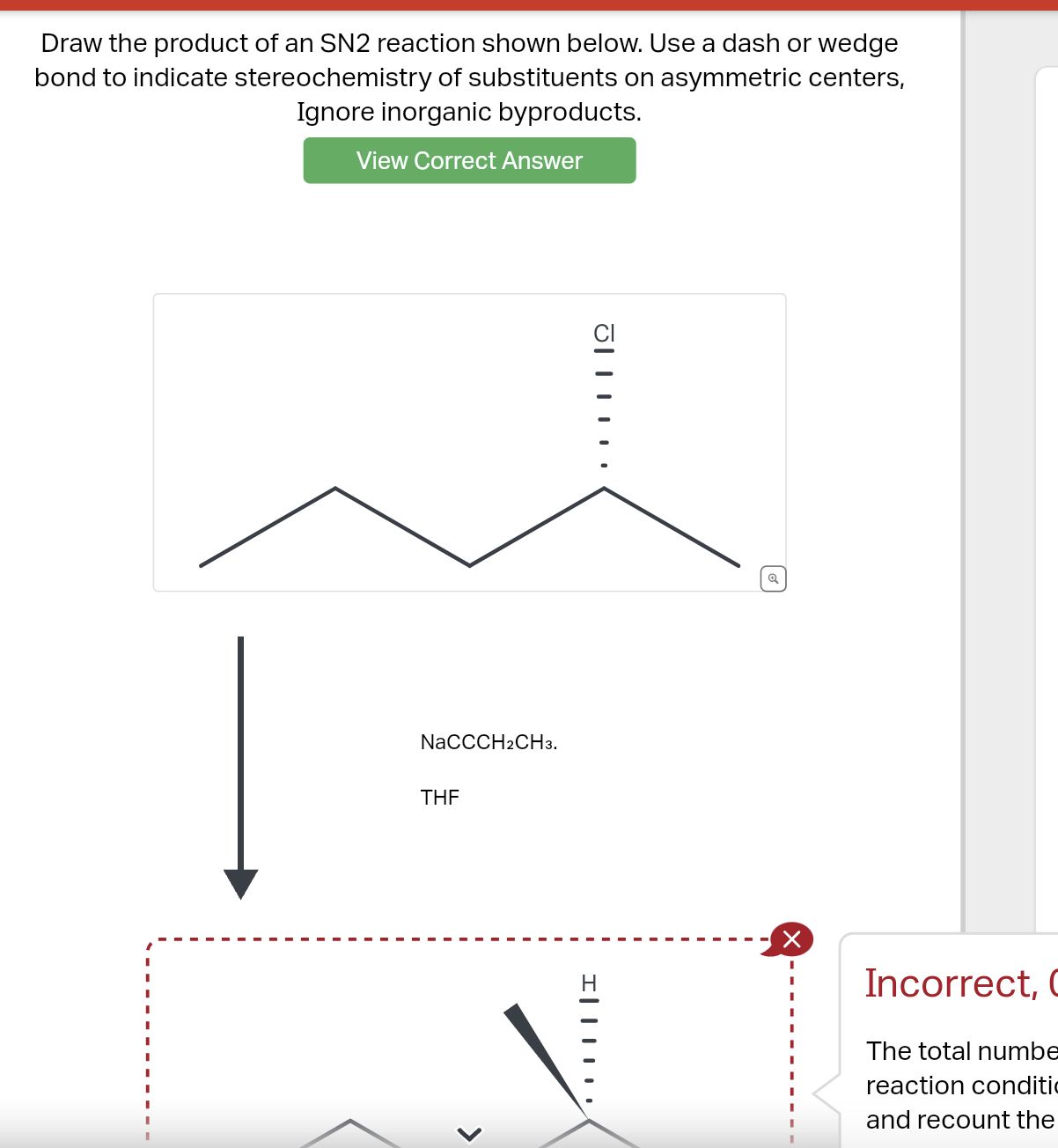 Solved Identify the best conditions to complete the SN2 | Chegg.com