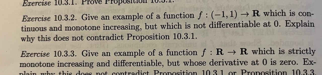 Solved Exercise 10.3.2. Give an example of a function | Chegg.com