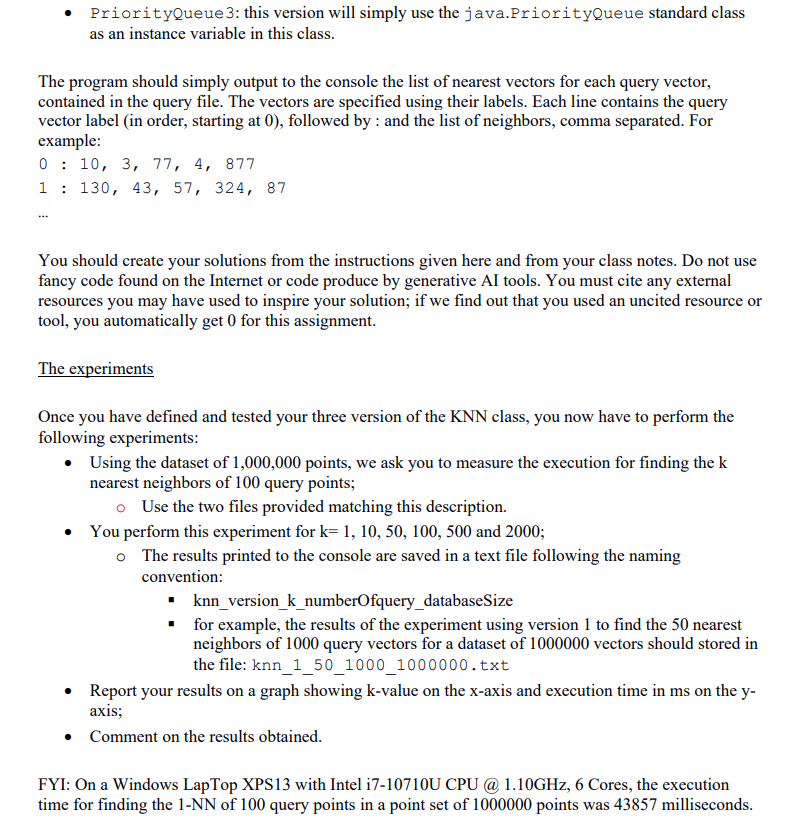 Solved Nearest Neighbor algorithms From an algorithmic point | Chegg.com