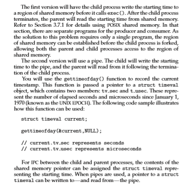 3.19 Write a C program called time.c that determines | Chegg.com