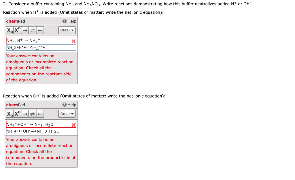 Solved 1. Consider a buffer solution made from acetic acid | Chegg.com