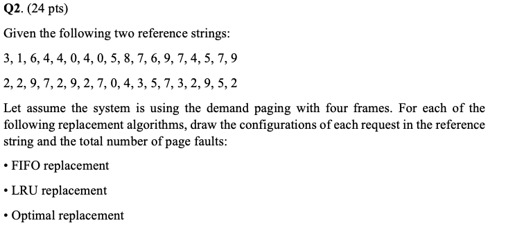 Solved Need help on this question quick! pls answer all the | Chegg.com