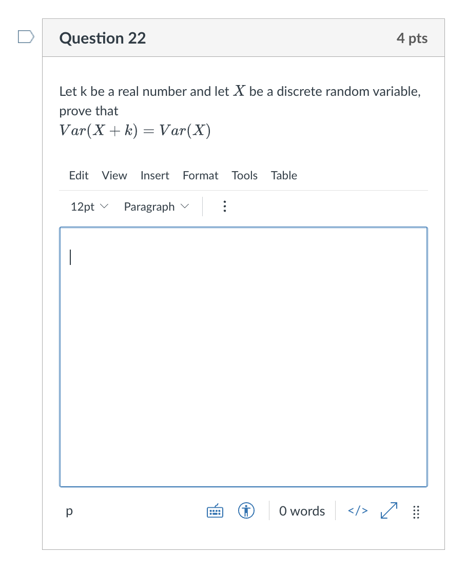 Solved Let k be a real number and let X be a discrete random | Chegg.com