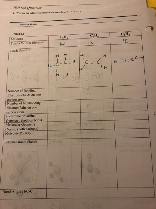 C2h2 Lewis Structure Molecular Geometry
