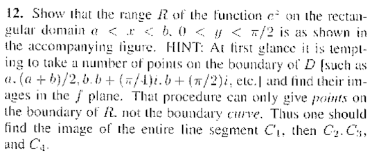 Solved 12. Show that the range R of the function c2 on the | Chegg.com