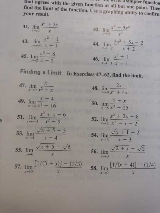 Solved ,ite a simpler function that agrees with the given | Chegg.com