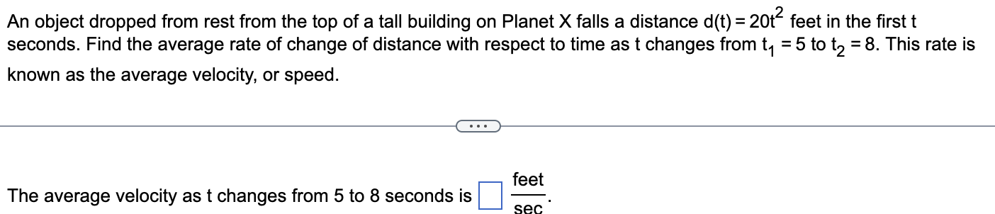 Solved An object dropped from rest from the top of a tall | Chegg.com
