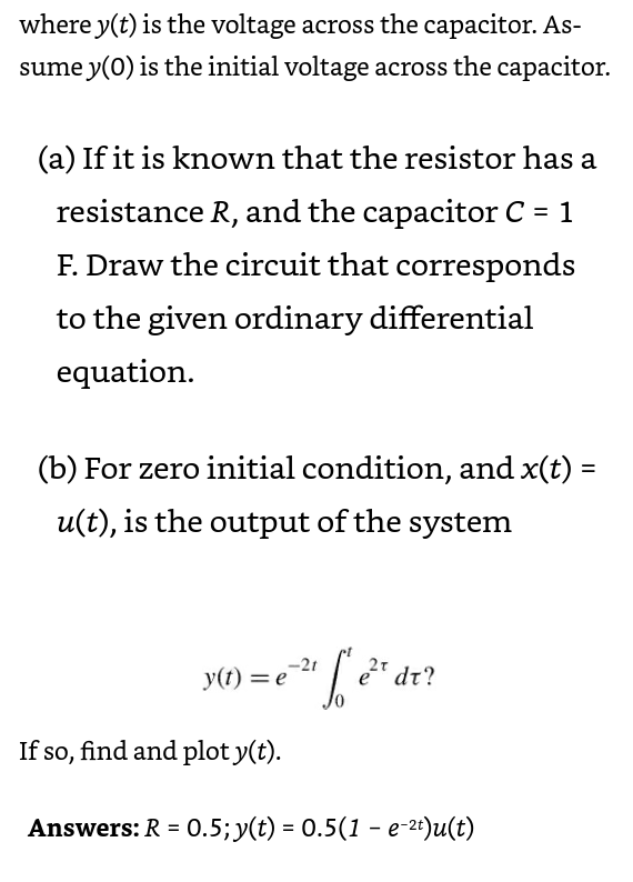 Solved Signals and Systems. Please help with and include | Chegg.com