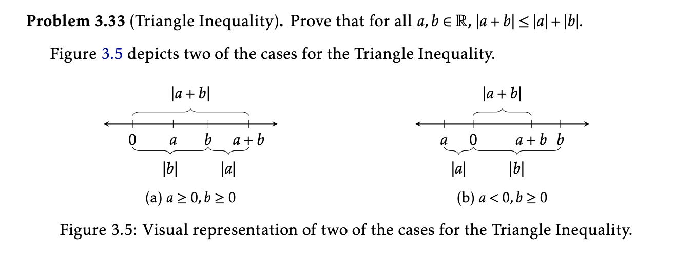 Solved Problem 3.33 (Triangle Inequality). Prove that for | Chegg.com