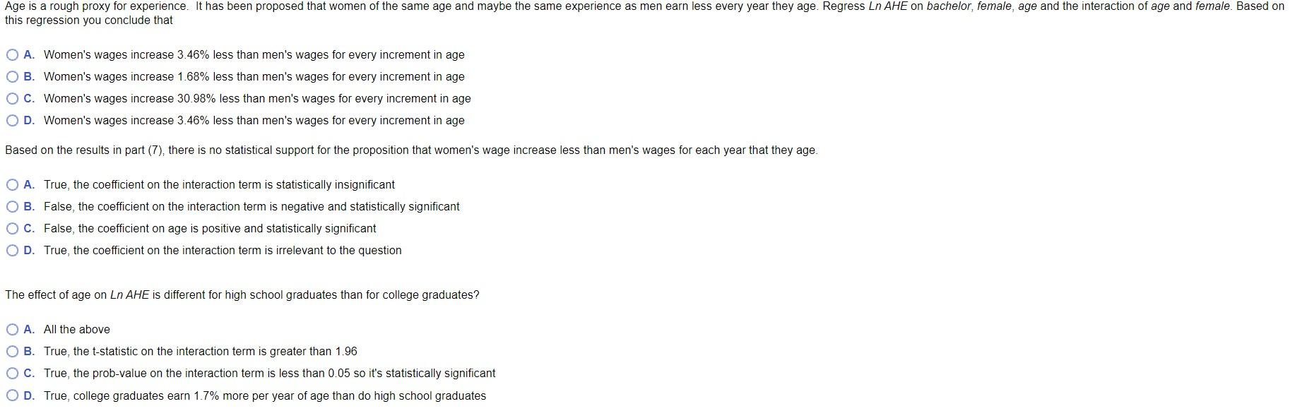 Open the Excel data set, CPS08, described in | Chegg.com