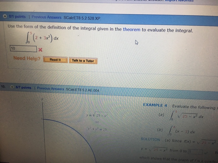 Solved 0/1 points 1 Previous Answers scalcET8 5.2.528 XP Use | Chegg.com
