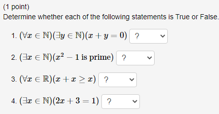 Solved (1 point) Write the set {x∈R∣x =6} in interval | Chegg.com