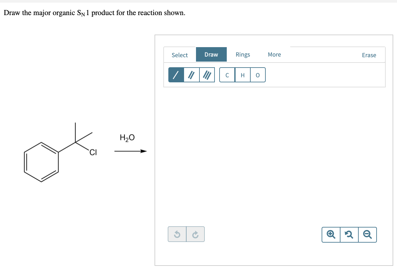 Solved Draw The Major Organic Syl Product For The Reaction