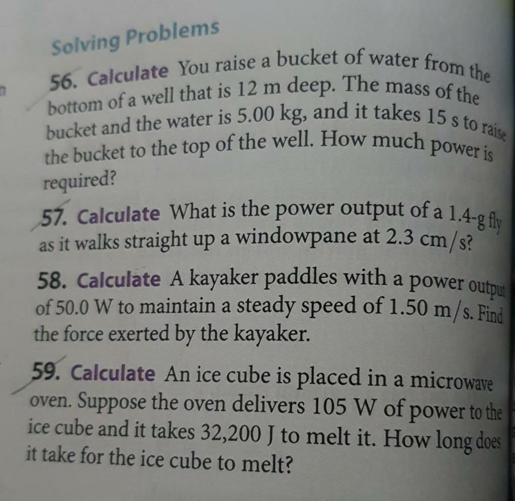 Solved 47. Concept Check Engine 1 does twice the work of | Chegg.com