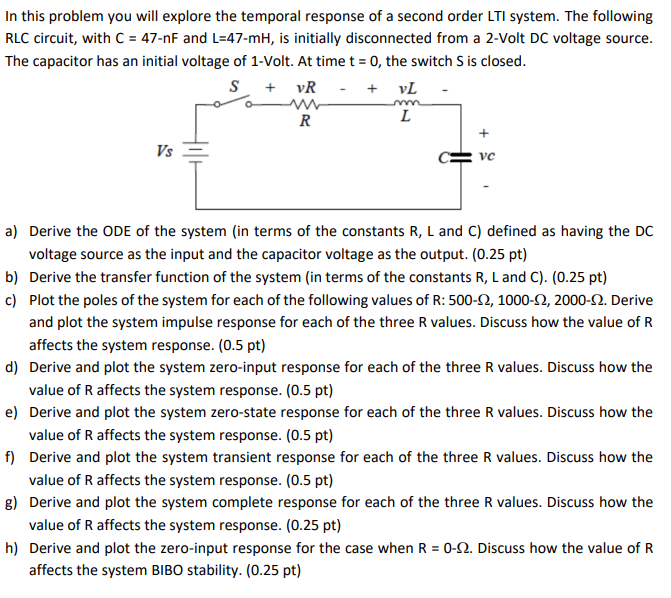 Solved In this problem you will explore the temporal | Chegg.com