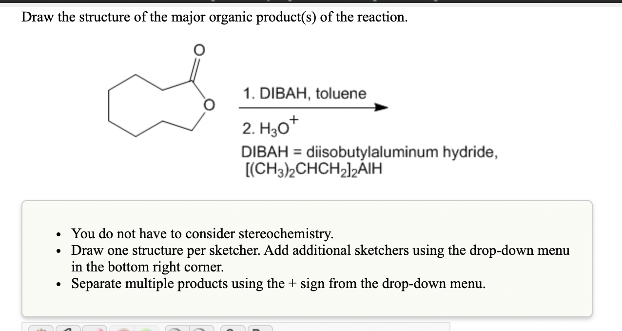 Solved Draw the structure of the major organic product(s) of | Chegg.com