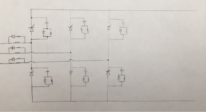 Please design a gate driver circuit and commutation | Chegg.com