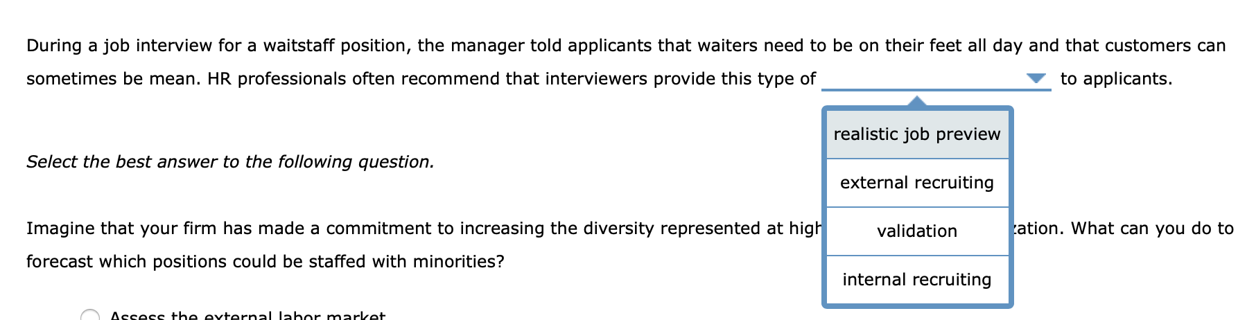 Solved job analysis procedure that outlines a plan for | Chegg.com