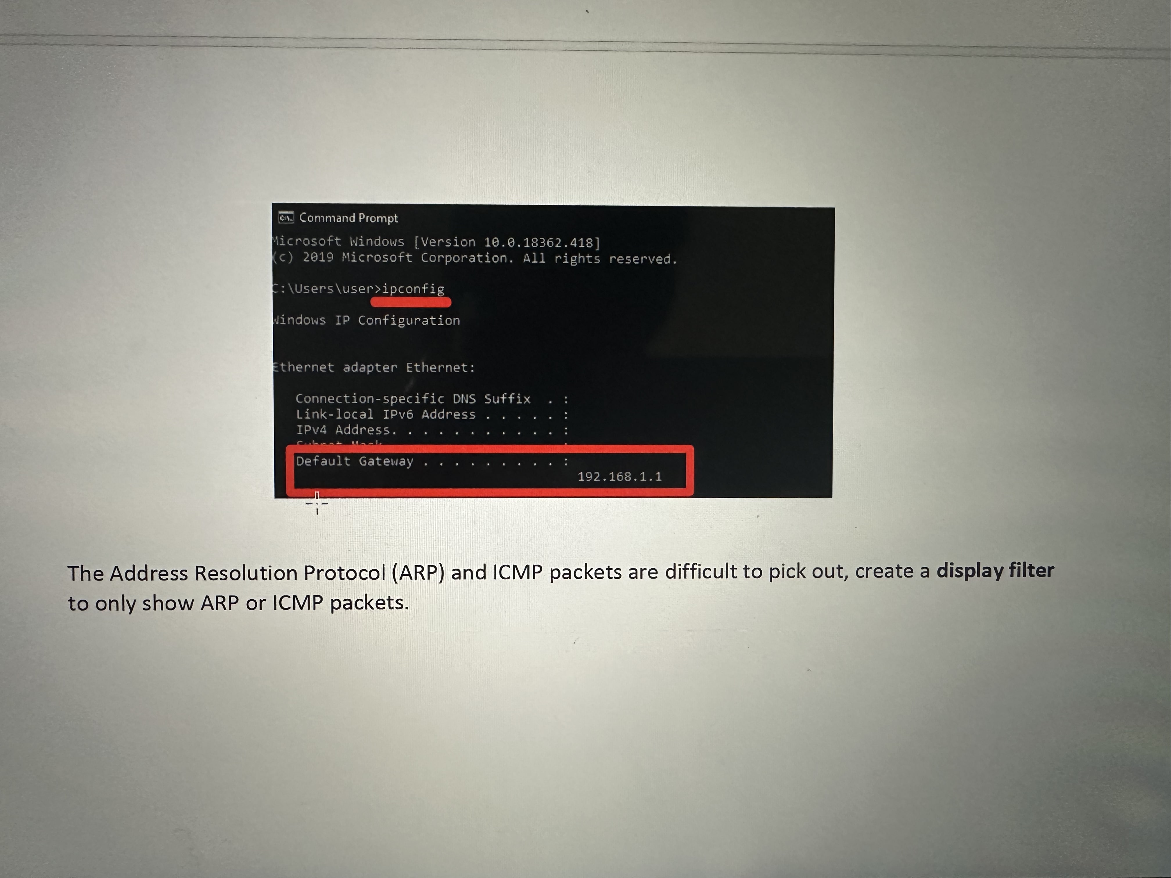 Solved Packet Capture Packet Sniffing A Packet Sniffer Is