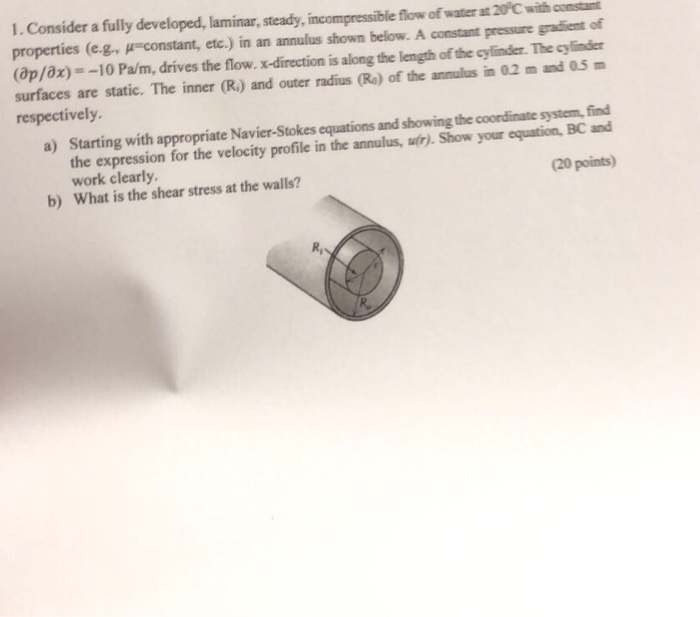 Solved 2. The part shown below is used to deflect water at | Chegg.com