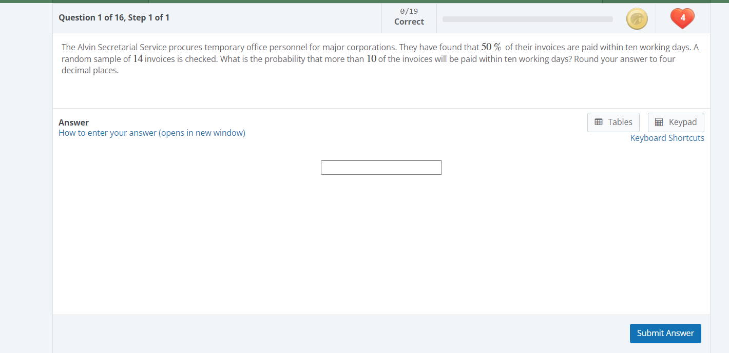 Solved The Alvin Secretarial Service procures temporary | Chegg.com