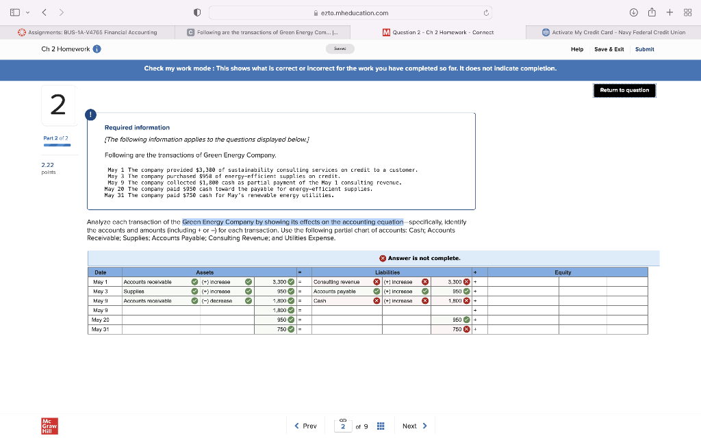 Solved Following are the transactions of Green Energy | Chegg.com