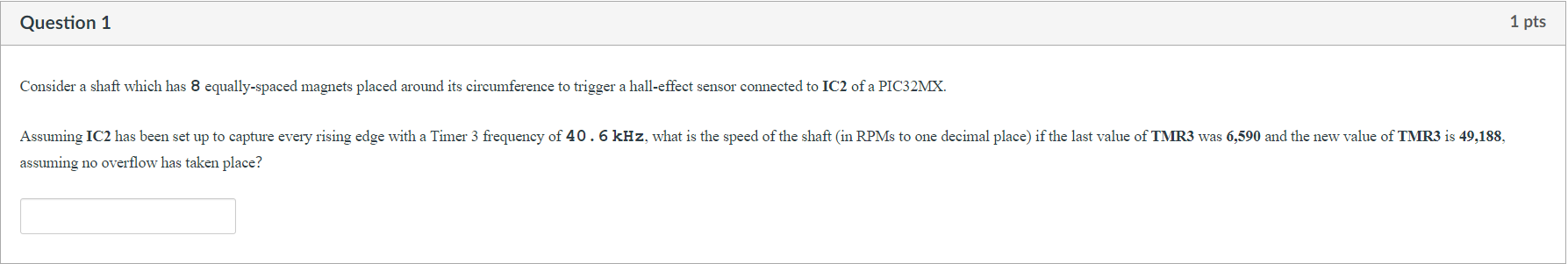 Solved Question 11 ﻿ptsConsider a shaft which has 8 | Chegg.com
