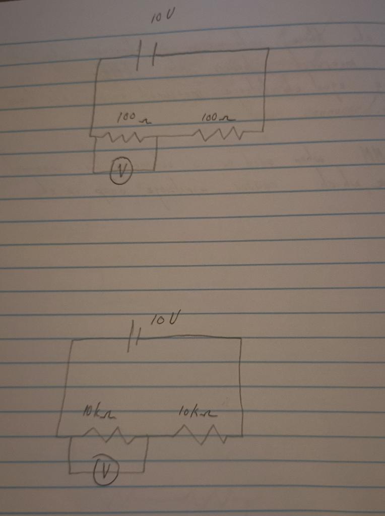 Solved The resistance of a DMM is 10 M when used as | Chegg.com