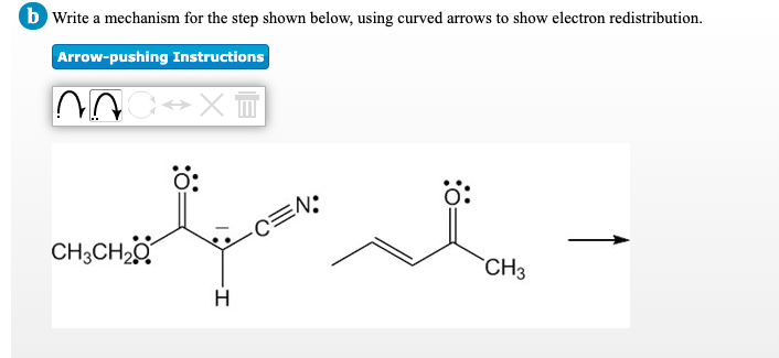 Solved Write a mechanism for the step shown below, using | Chegg.com