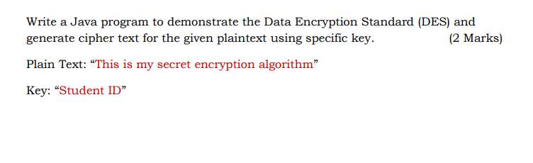 Solved Write a Java program to demonstrate the Data | Chegg.com