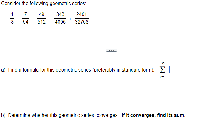 Solved Consider the following geometric | Chegg.com