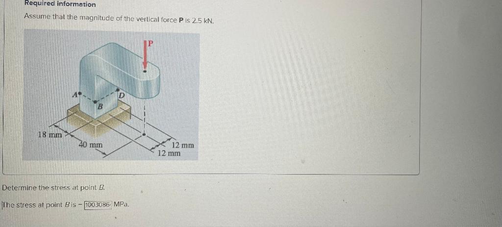 Solved Required information Assume that the magnitude of the | Chegg.com