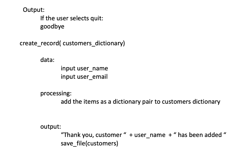 Solved Lesson Objective(s): Write a CRUD - Create, Read, | Chegg.com