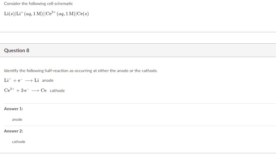 Solved Which of the following would be the correct balanced | Chegg.com