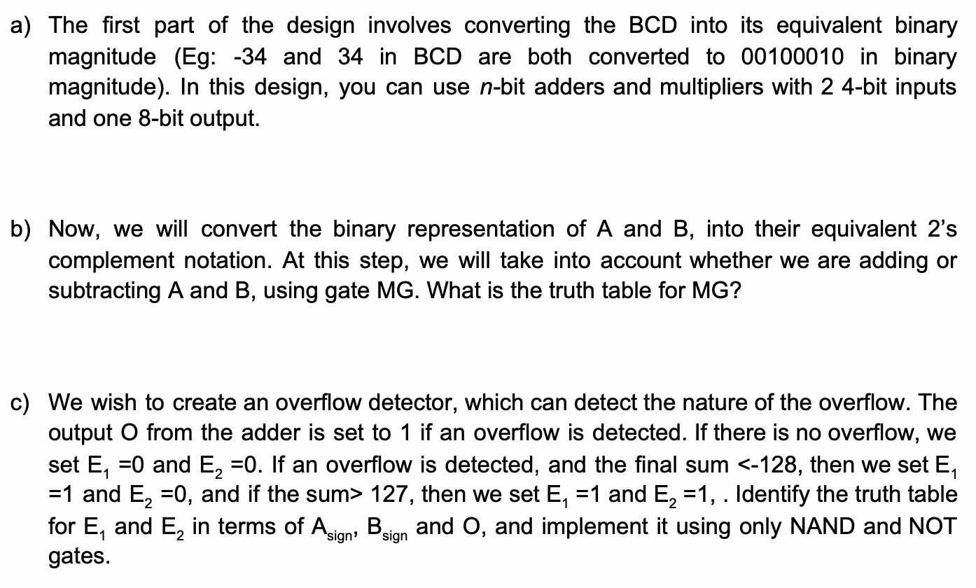Q4. A70 B7-0 8 BCD to Binary BCD to Binary Asien 18 Z | Chegg.com