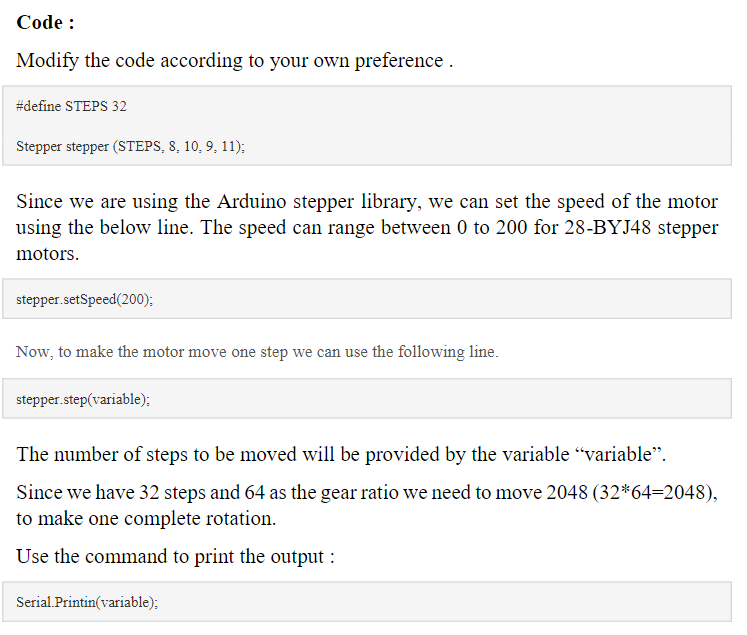 Code: Modify the code according to your own | Chegg.com