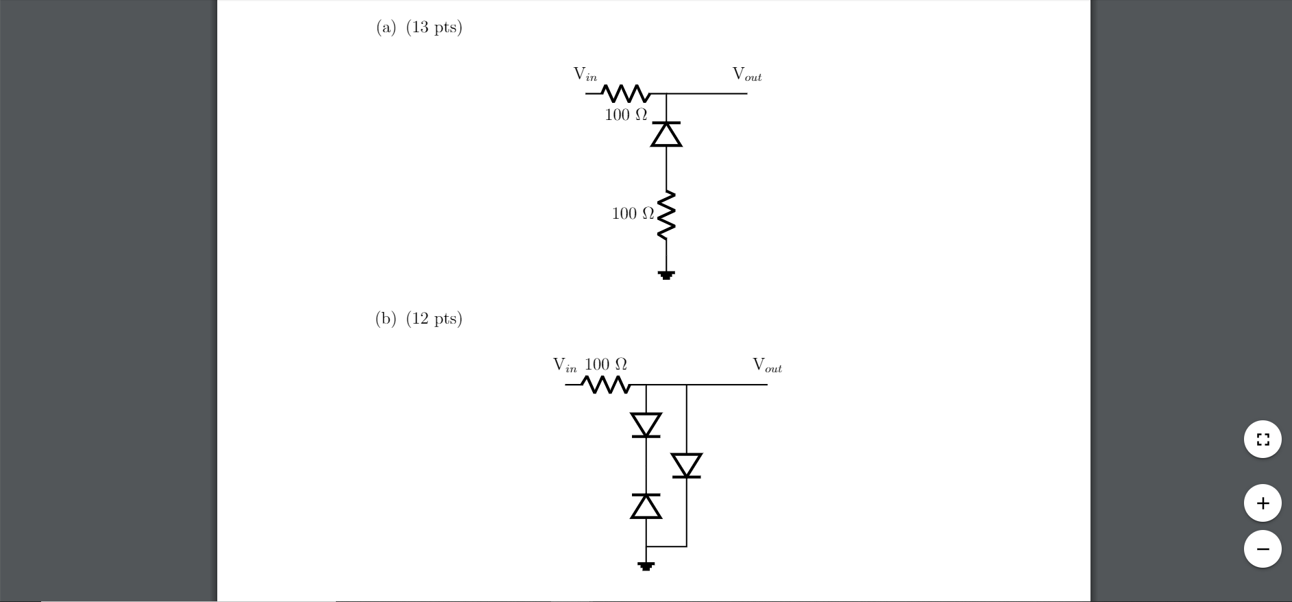 Solved An 1 kHz square wave with an amplitude of 5 V (it | Chegg.com