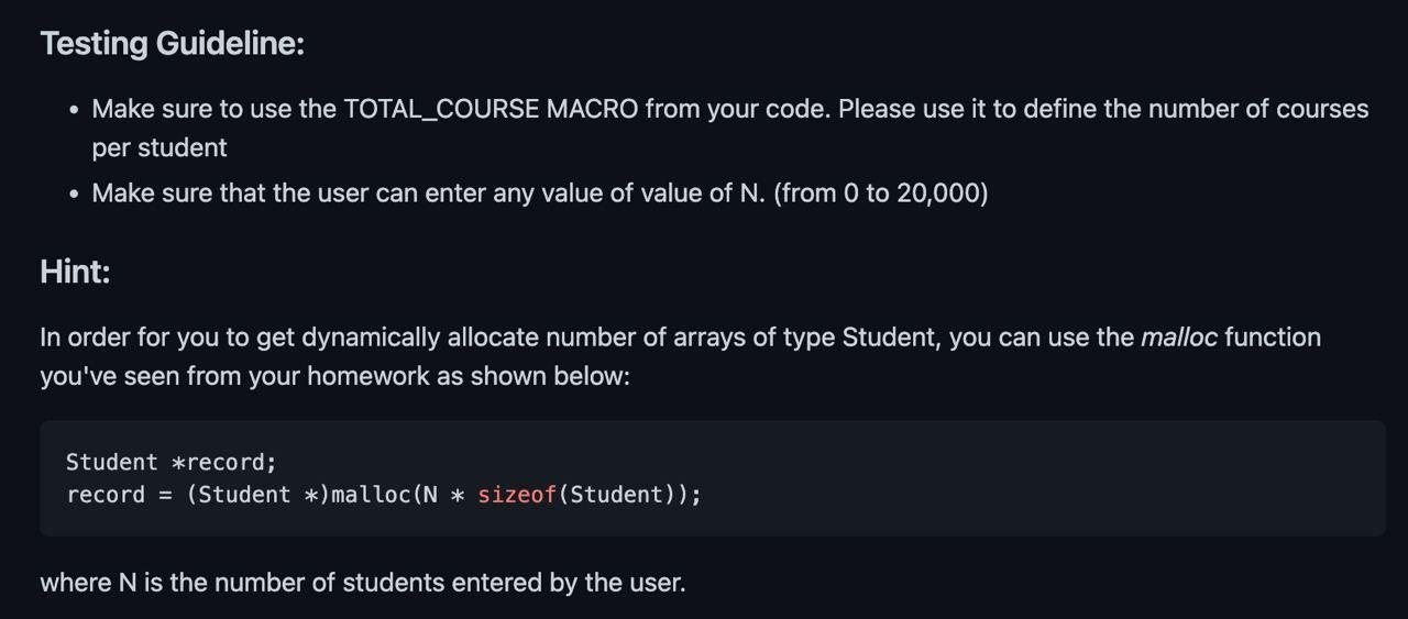 Solved Develop a program that will define and store a | Chegg.com