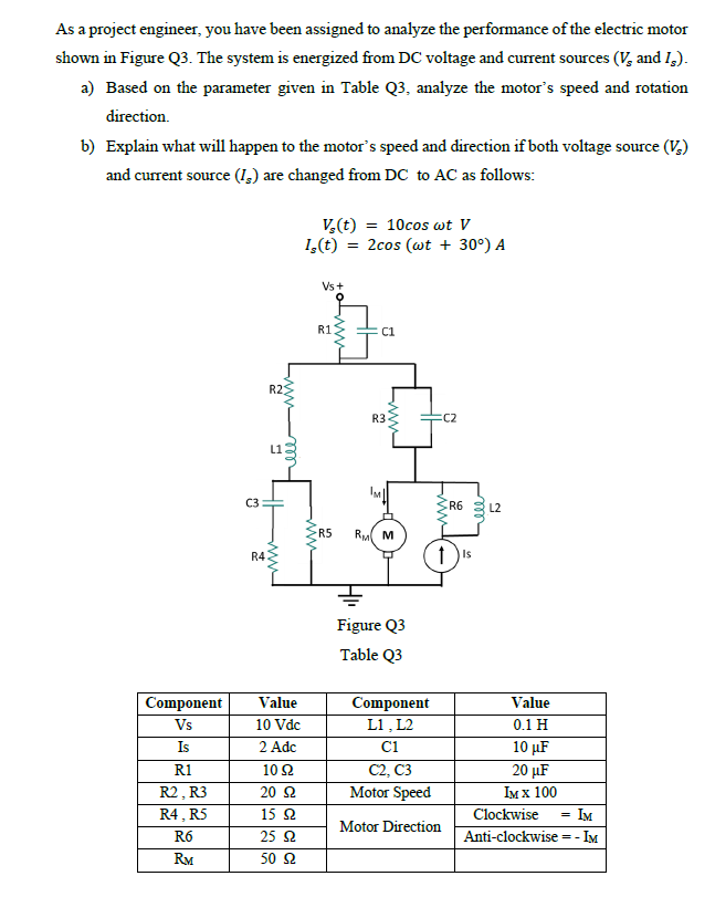 As a project engineer, you have been assigned to | Chegg.com