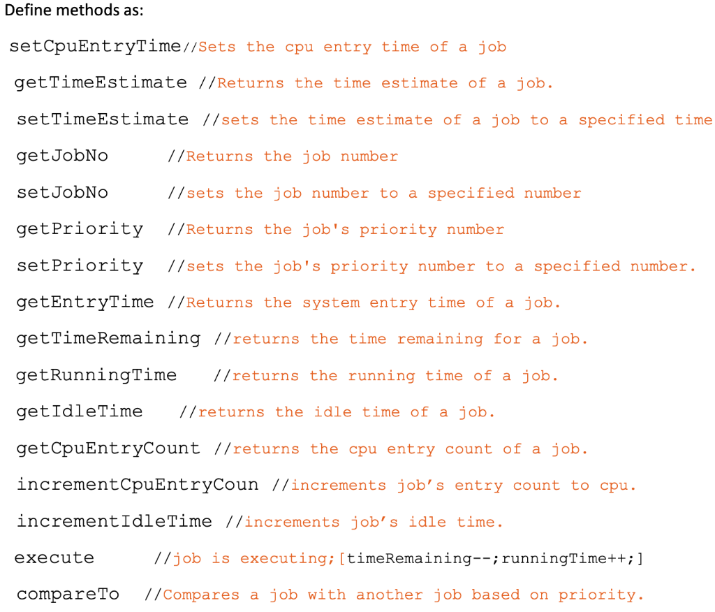Process Scheduling Implement a preemptive priority | Chegg.com