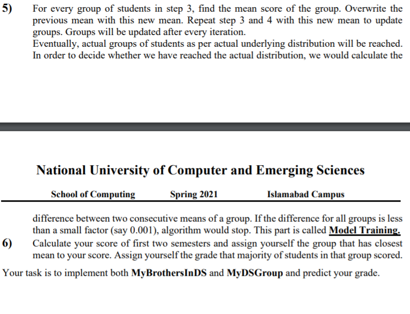Predict Your Data Structures Grade You are given data | Chegg.com